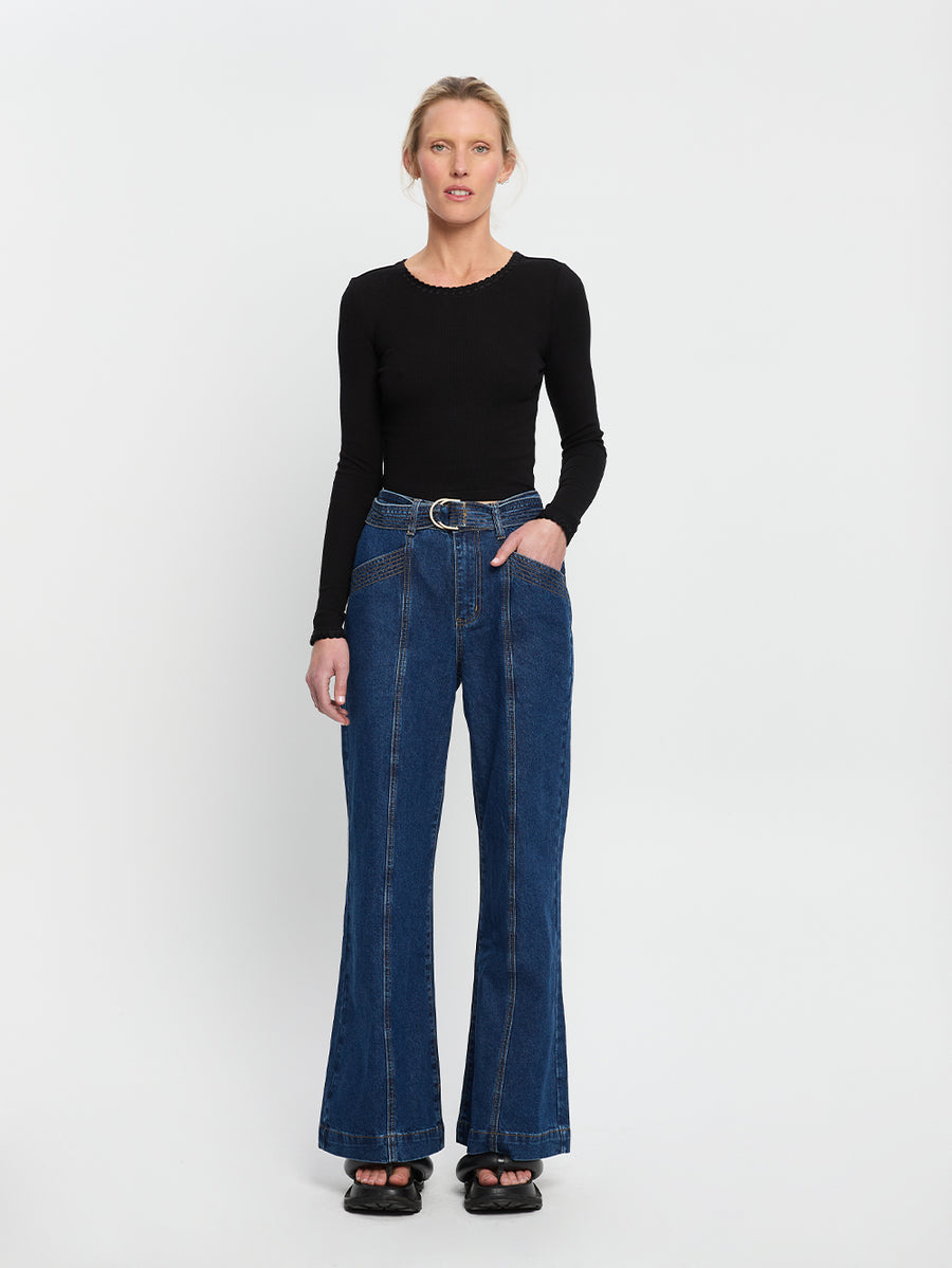 Adele Denim Jean | KIVARI