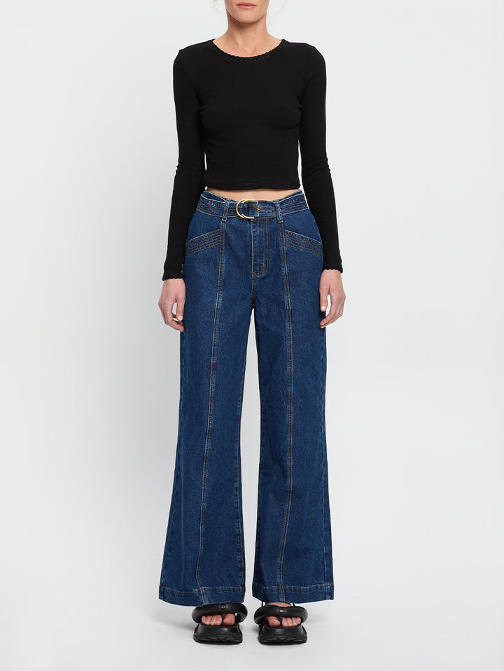 Adele Denim Jean | KIVARI