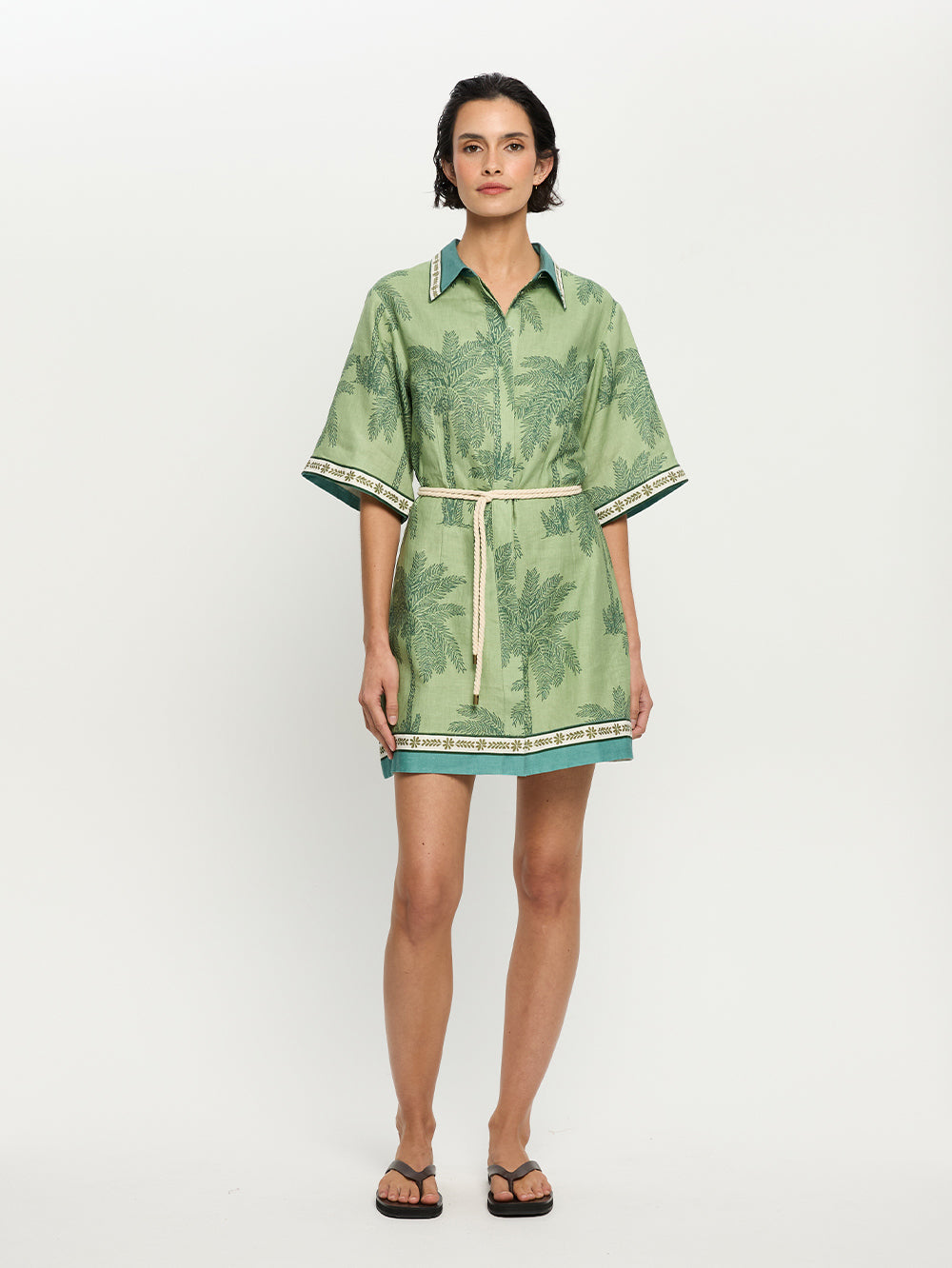 Alani Mini Shirt Dress – KIVARI