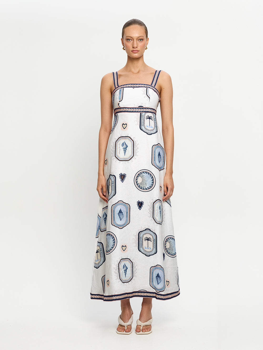 Alessia Maxi Dress | Coastal Inspired Dress | KIVARI