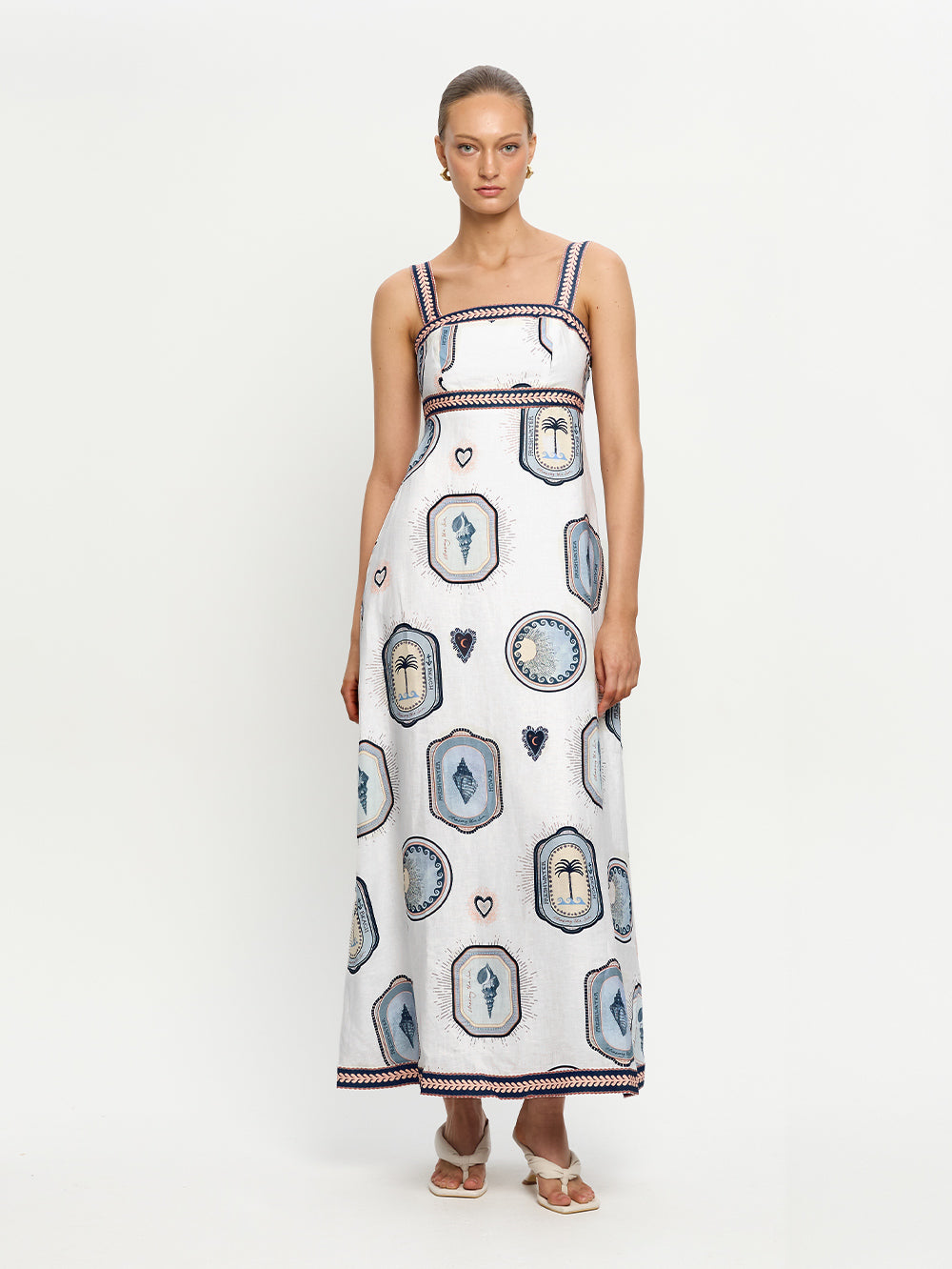 Alessia Maxi Dress | Coastal Inspired Dress | KIVARI