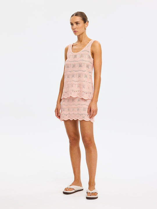 Camille Cami | Detailed Knit Cami | KIVARI