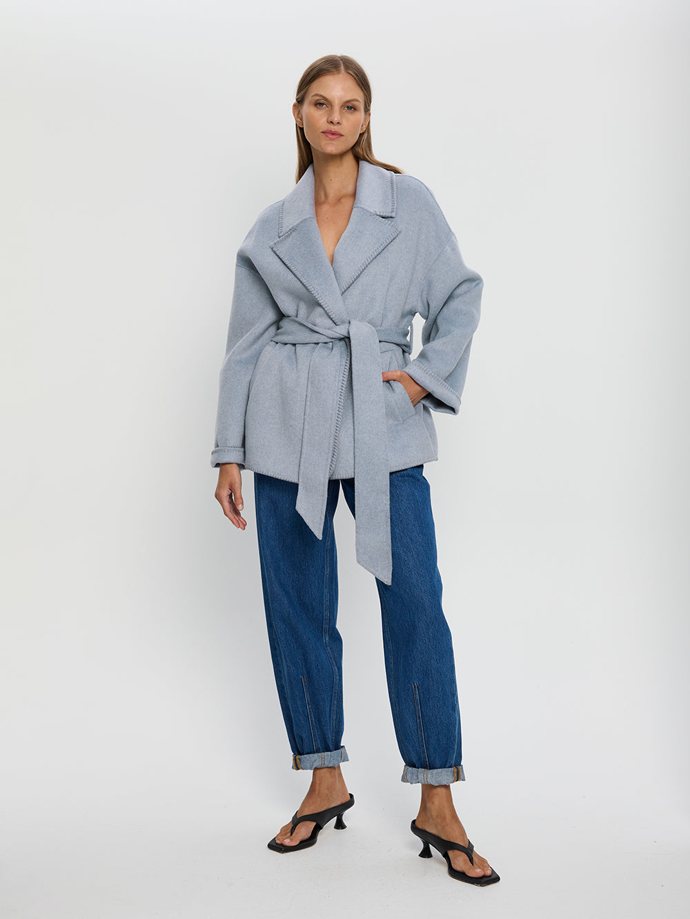 Josephina Wool Blend Coat – KIVARI