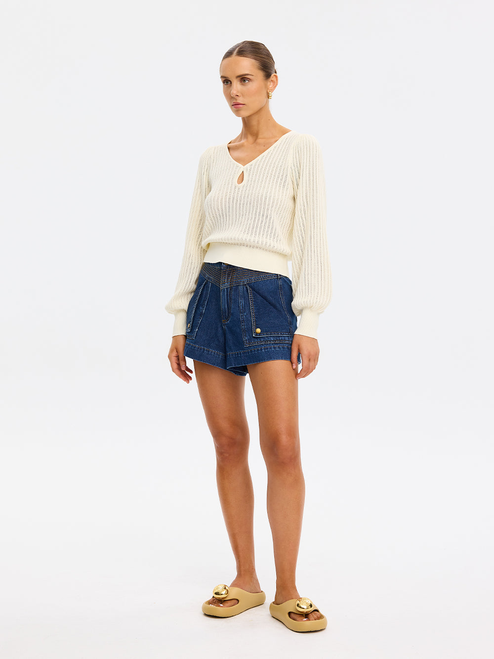 Kristy Knit Top | Lightweight Long Sleeve Knit | KIVARI