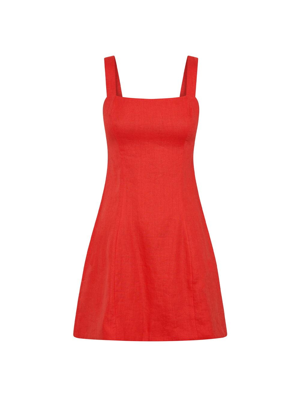 Nala Tie Back Mini Dress | Square Neck Mini Dress | KIVARI