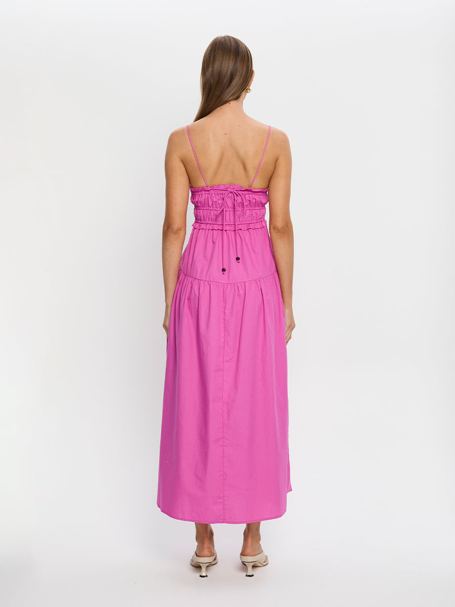 Oasis Maxi Dress - Magenta | KIVARI
