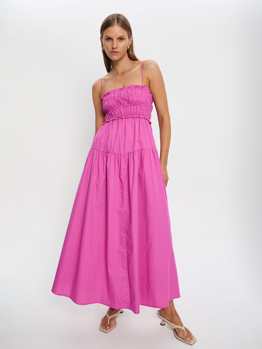 Oasis Maxi Dress - Magenta | KIVARI