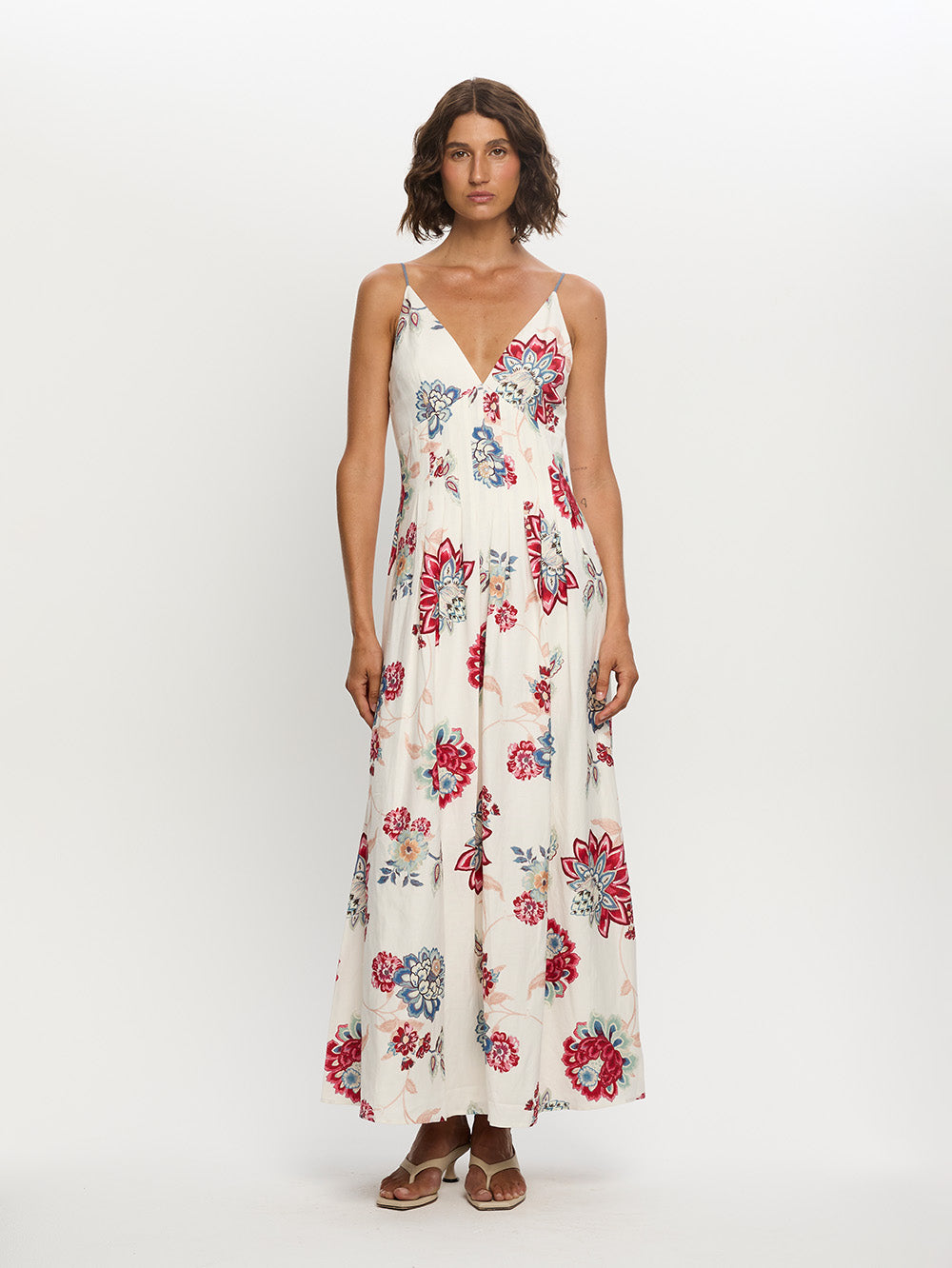 Provence Strappy Maxi Dress – KIVARI