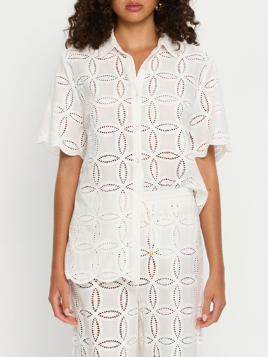 Rio Shirt - White | KIVARI