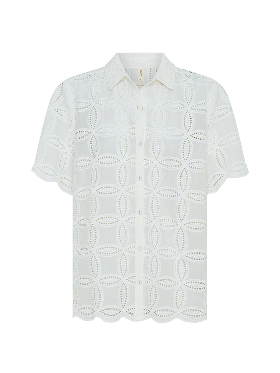 Rio Shirt - White | KIVARI