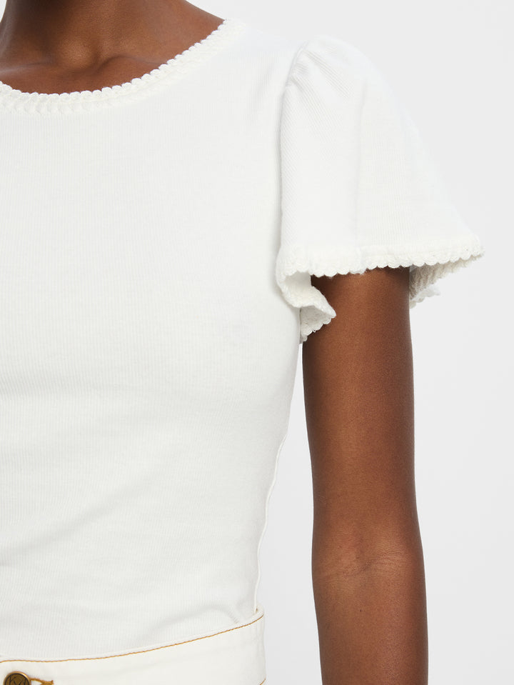 Tallulah Tee - Ivory | KIVARI